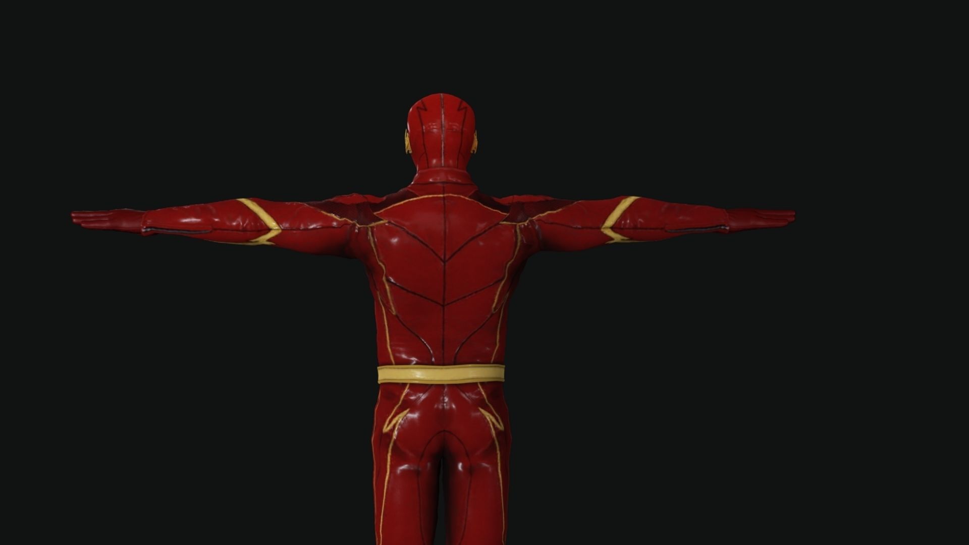 The Flash - CW show 3D model rigged | CGTrader