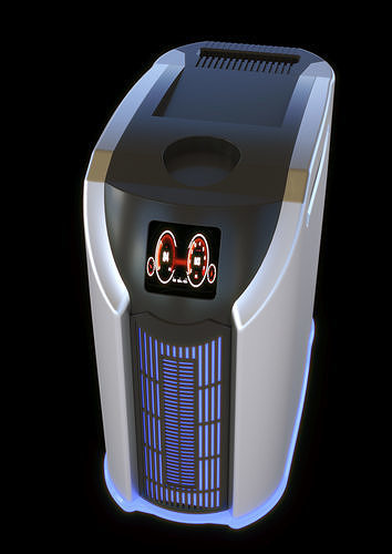 machine box 3D model | CGTrader