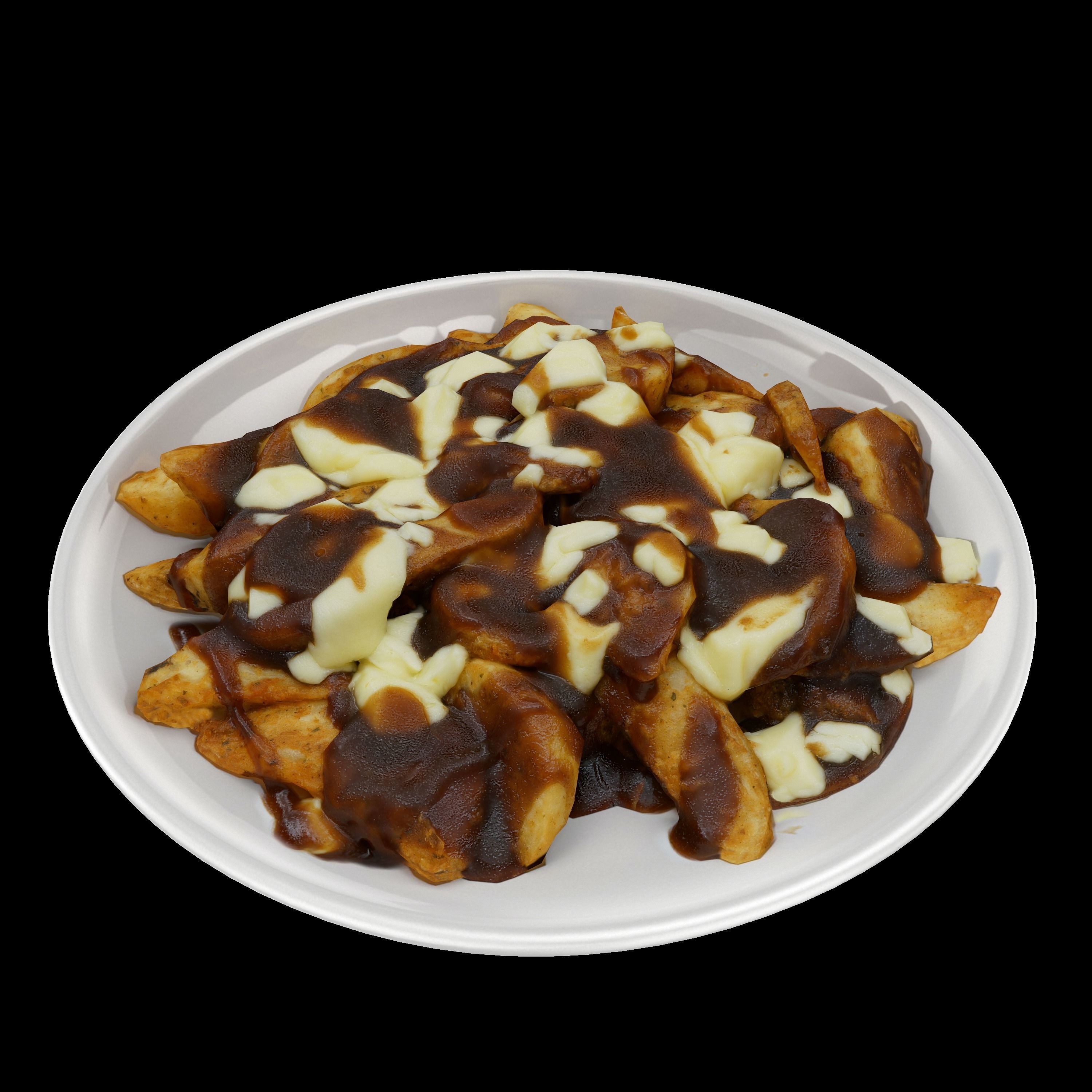 3D model CANADIAN POUTINE Low-poly 3D model VR / AR / low-poly | CGTrader