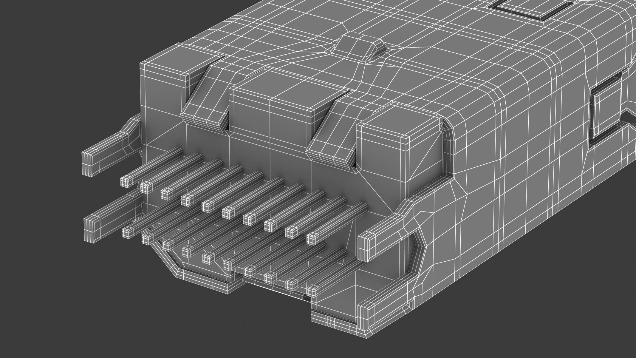 Mini Displayport Female 3D model | CGTrader