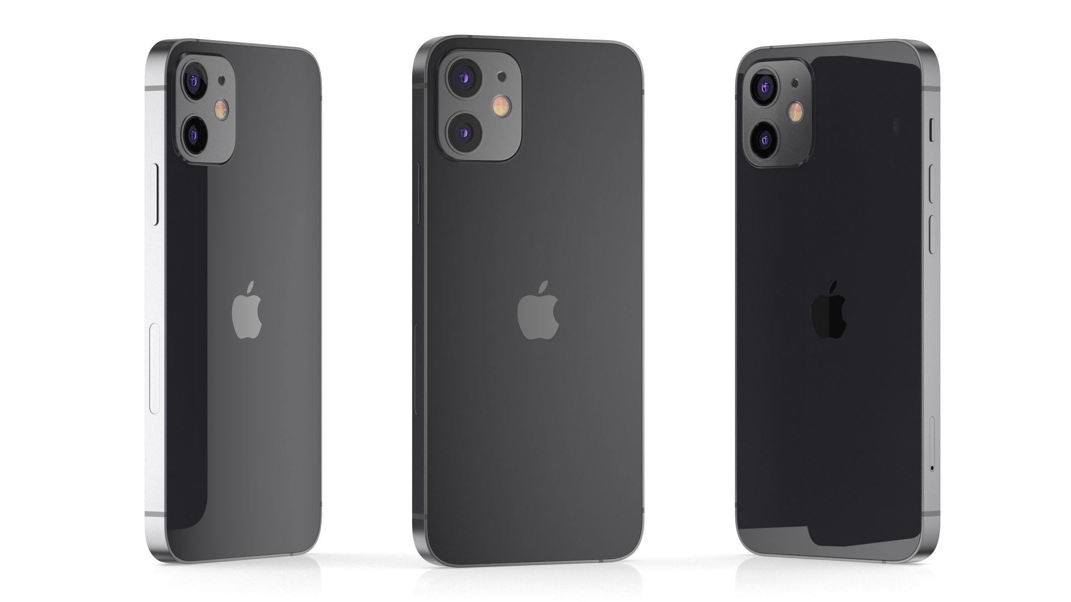 Apple iPhone 12 Black 3D model | CGTrader