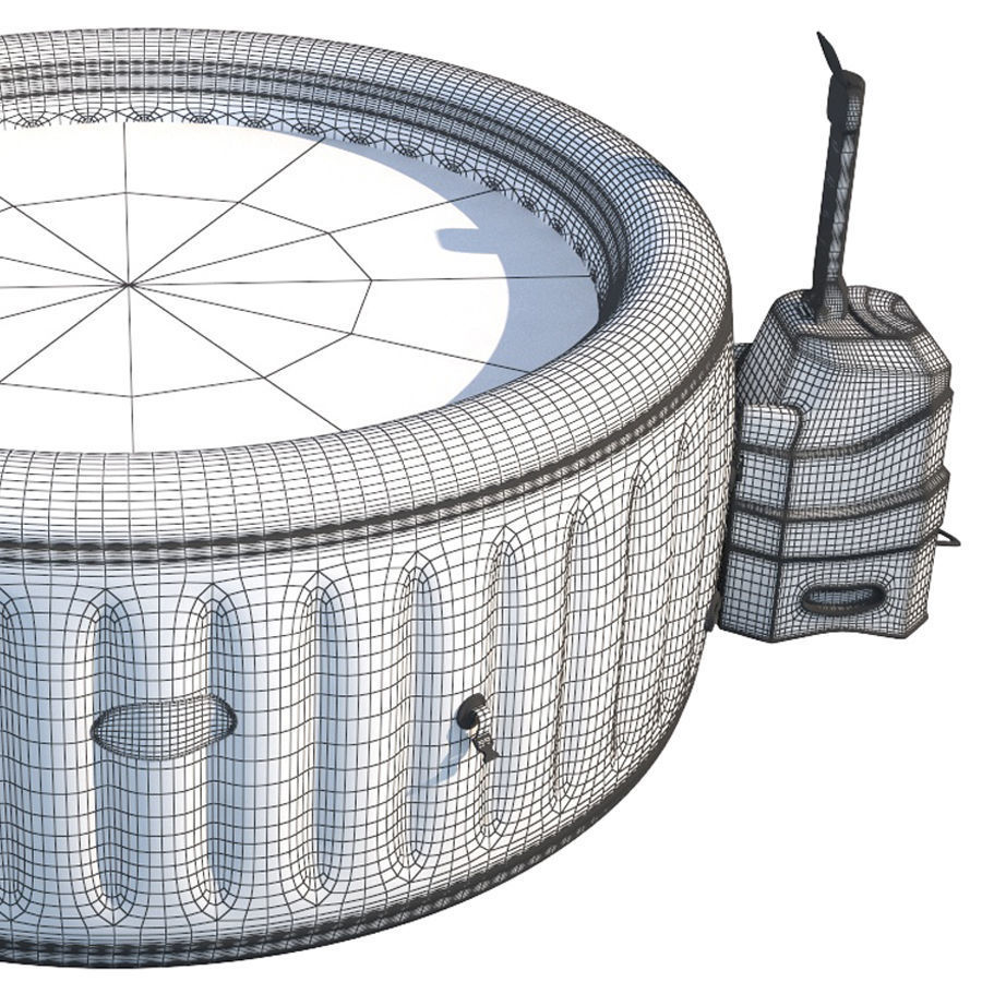 INTEX PureSpa Bubble Therapy 3D model | CGTrader