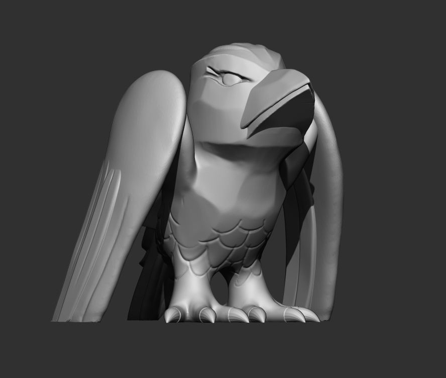 Free Stylized Raven 3D print ready free 3D model 3D printable | CGTrader
