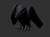 Free Stylized Raven 3D print ready free 3D model 3D printable | CGTrader