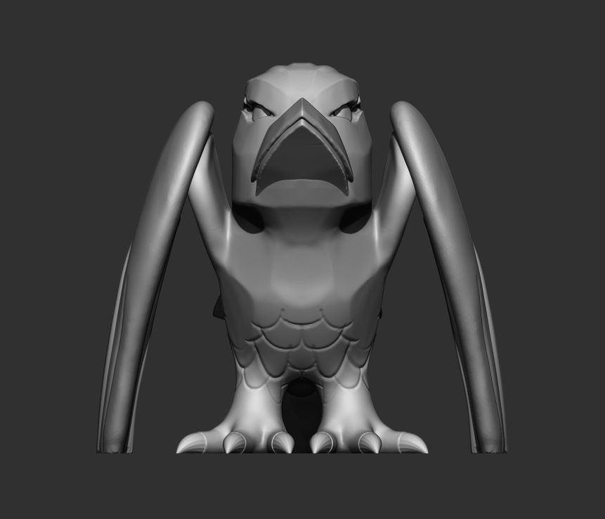 Free Stylized Raven 3D print ready free 3D model 3D printable | CGTrader