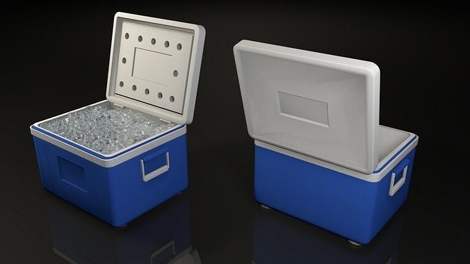 3d cooler two coolers 3D model | CGTrader
