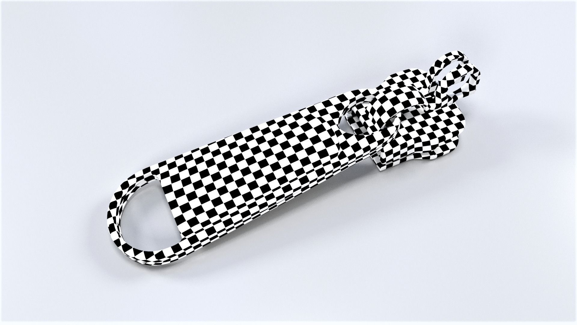 Zipper Puller with Slider 004 free VR / AR / low-poly 3D model | CGTrader