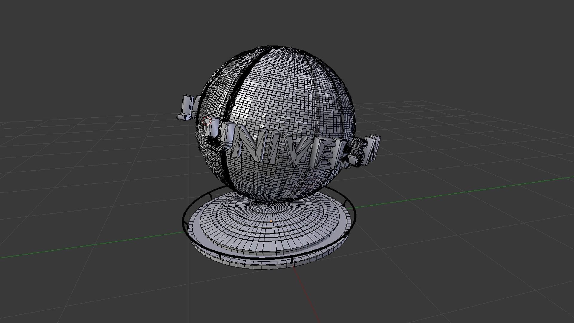 Universal Studios Globe 3D model | CGTrader