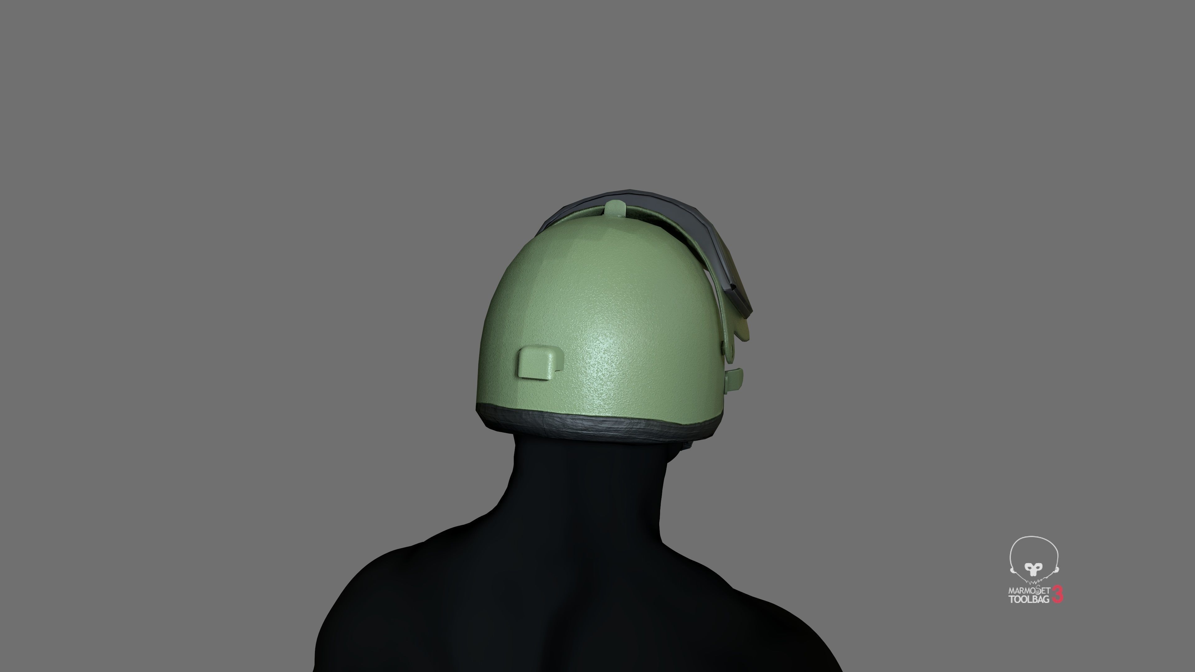 3D model Russian Assault Helmet PSH-77 low-poly 3d model VR / AR / low ...