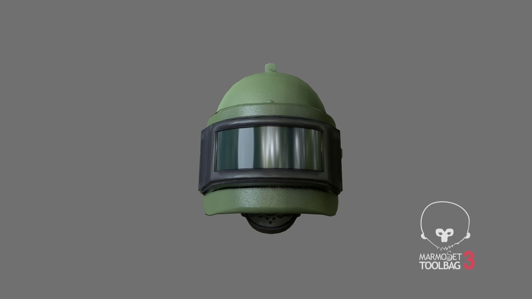 3D model Russian Assault Helmet PSH-77 low-poly 3d model VR / AR / low ...