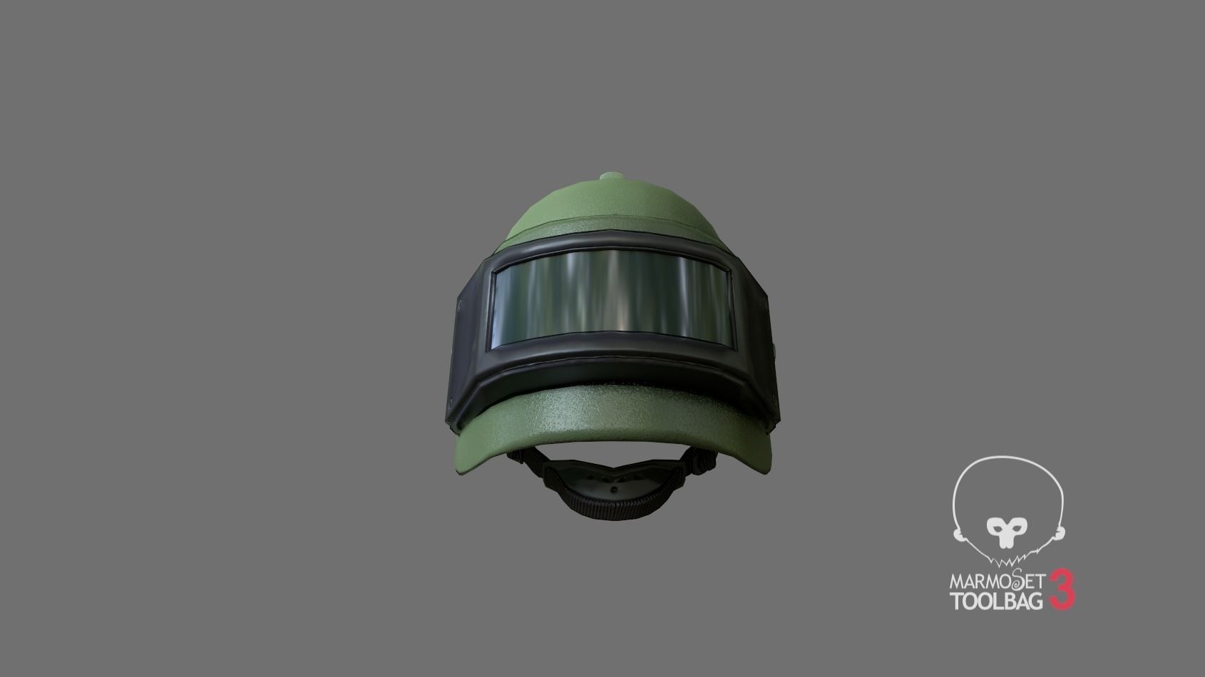 3D model Russian Assault Helmet PSH-77 low-poly 3d model VR / AR / low ...