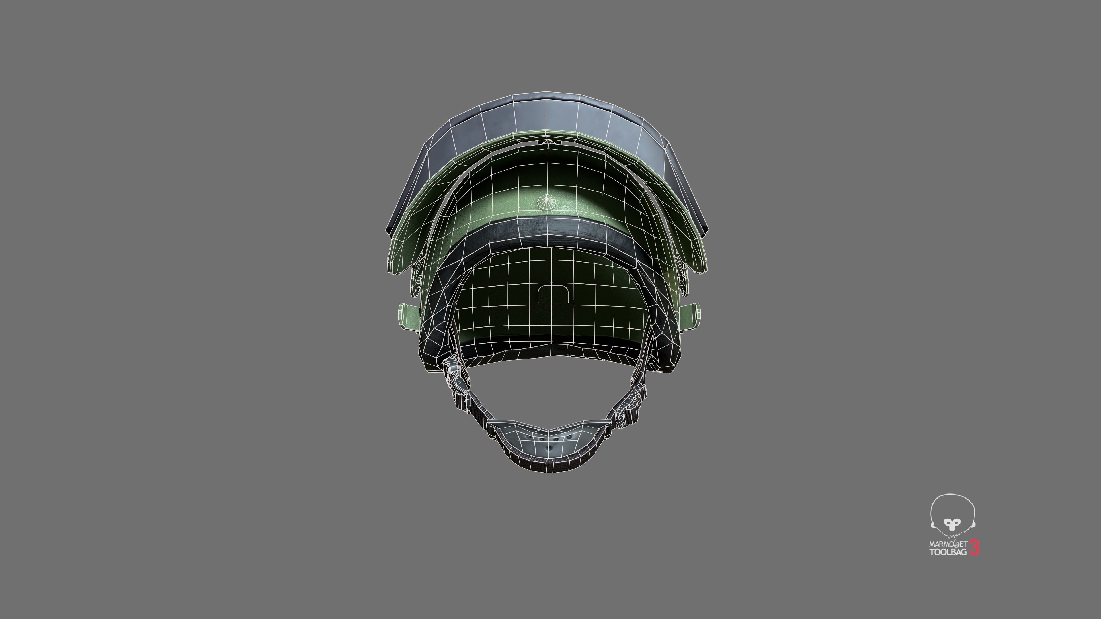 3D model Russian Assault Helmet PSH-77 low-poly 3d model VR / AR / low ...
