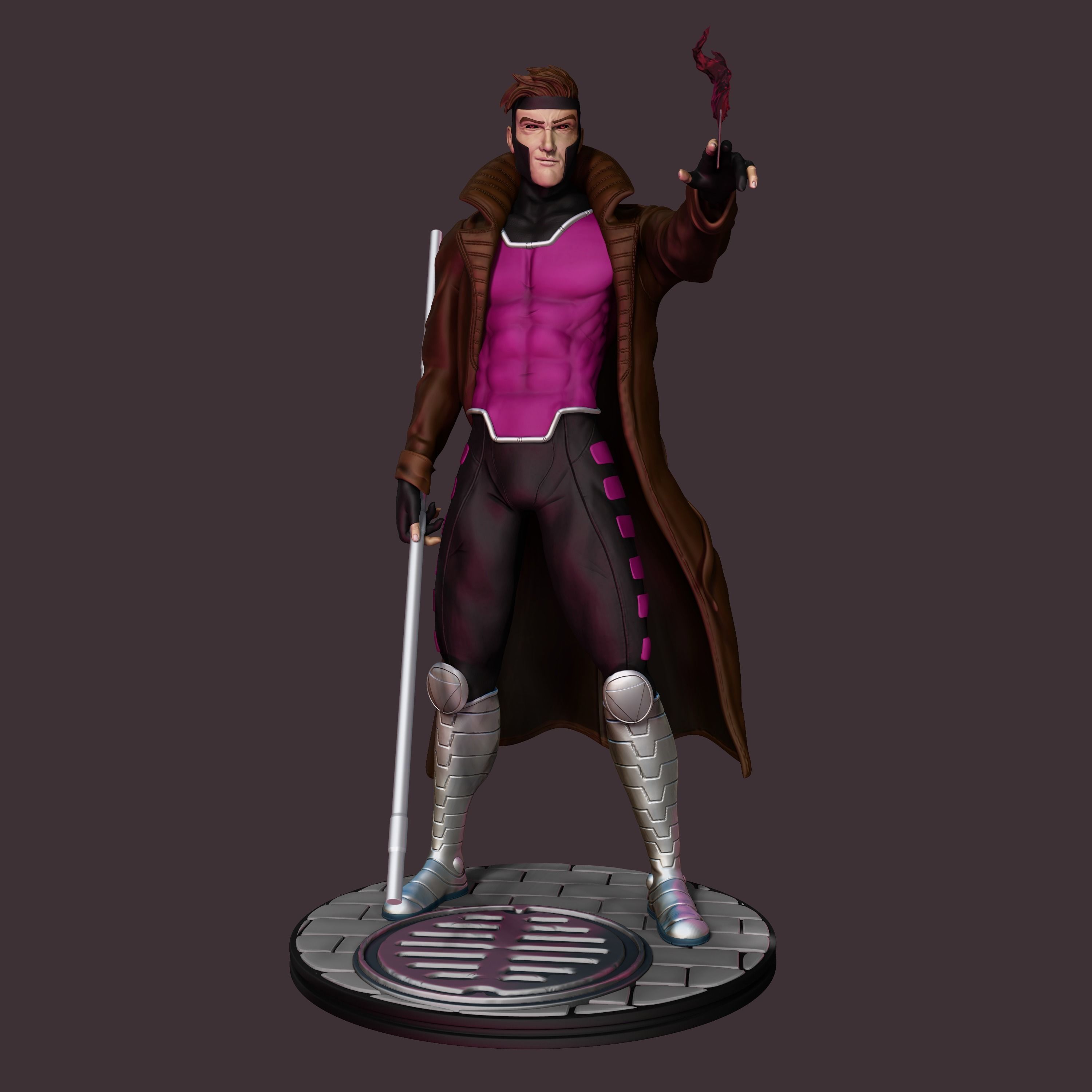 3D printable model Gambit | CGTrader