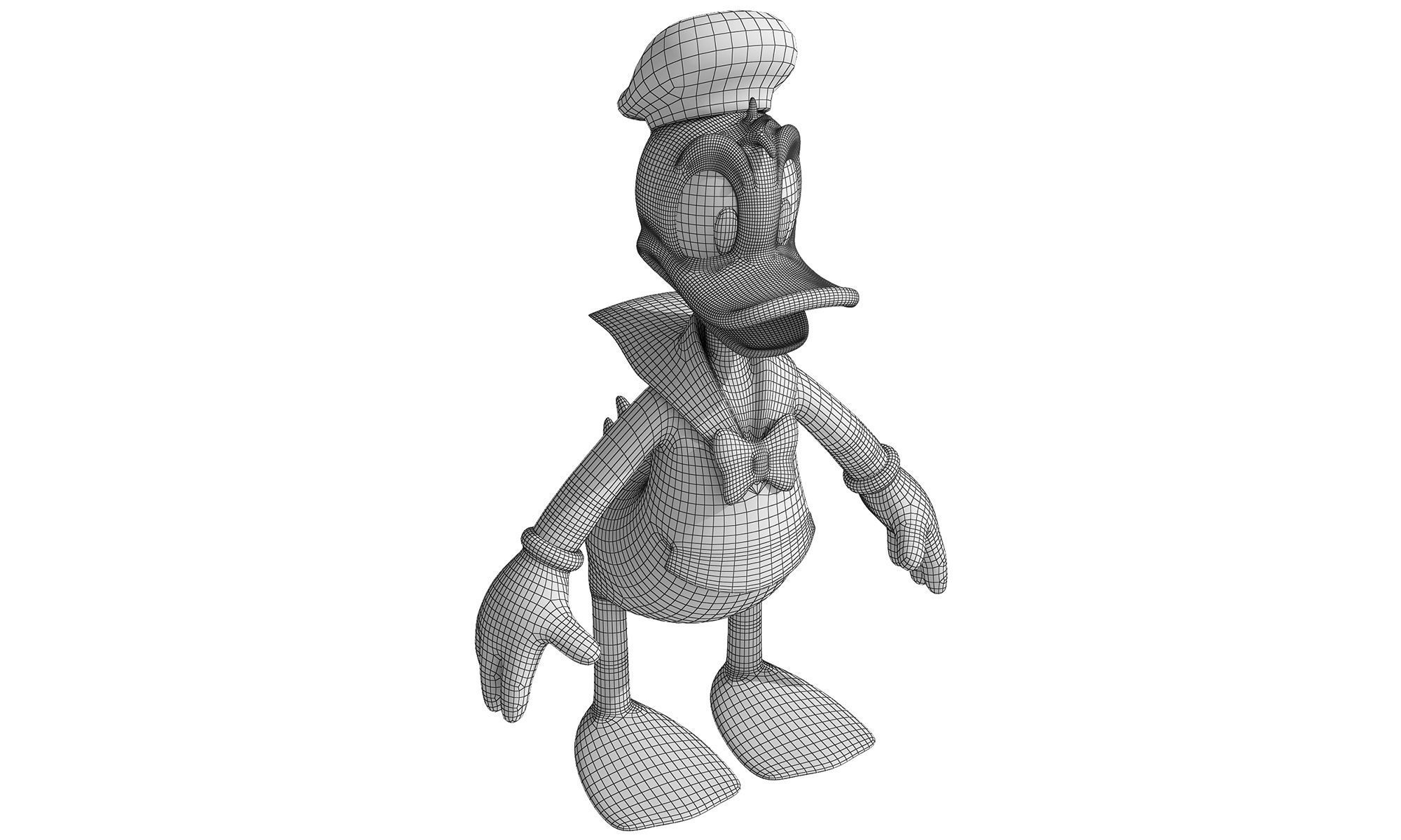 Donald Duck 3D model | CGTrader