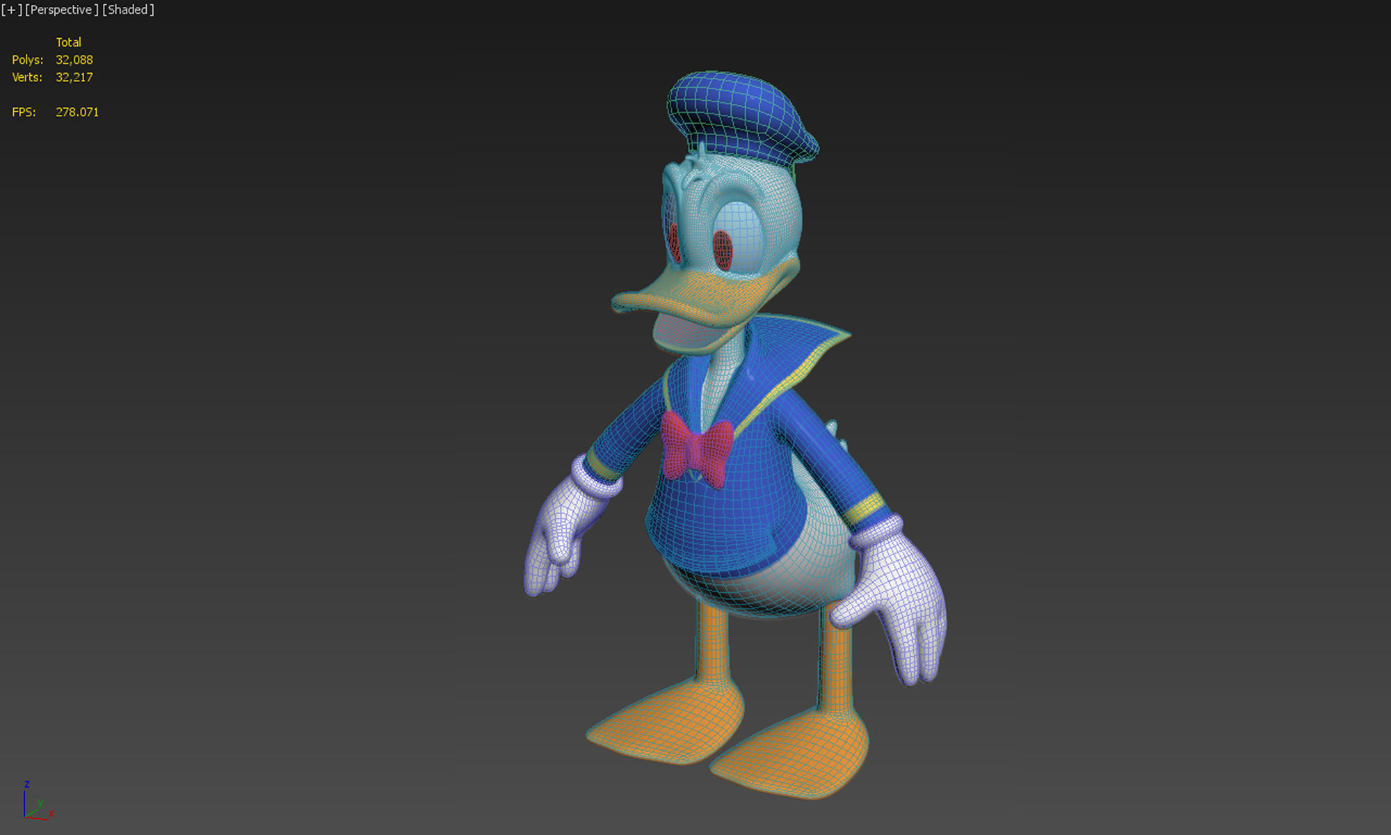 Donald Duck 3D model | CGTrader
