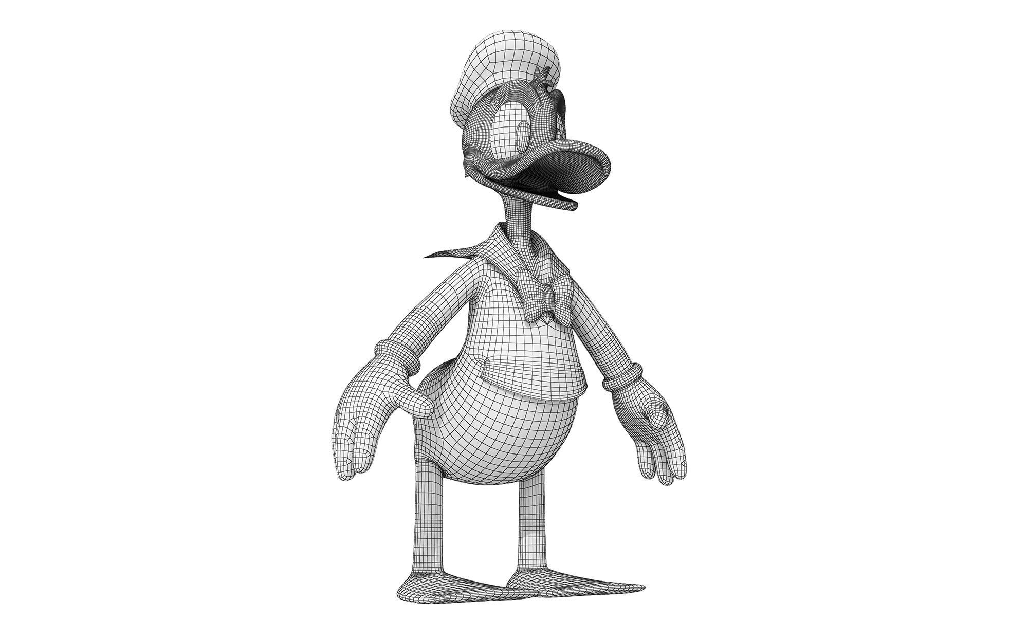 Donald Duck 3D model | CGTrader