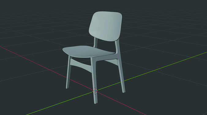 chair free 3D model 3D printable | CGTrader