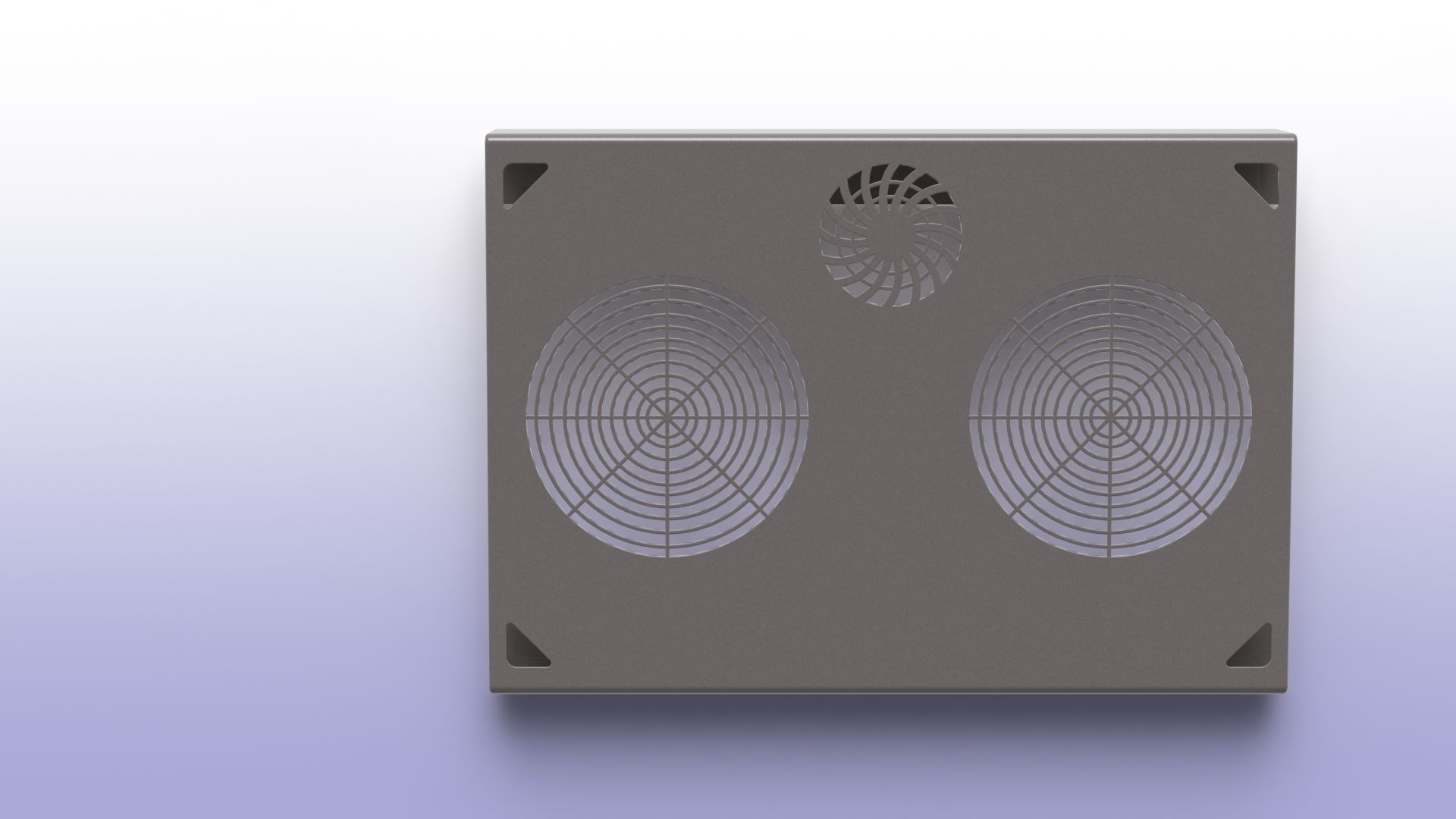 Laptop Cooler Stand 3D model 3D printable | CGTrader