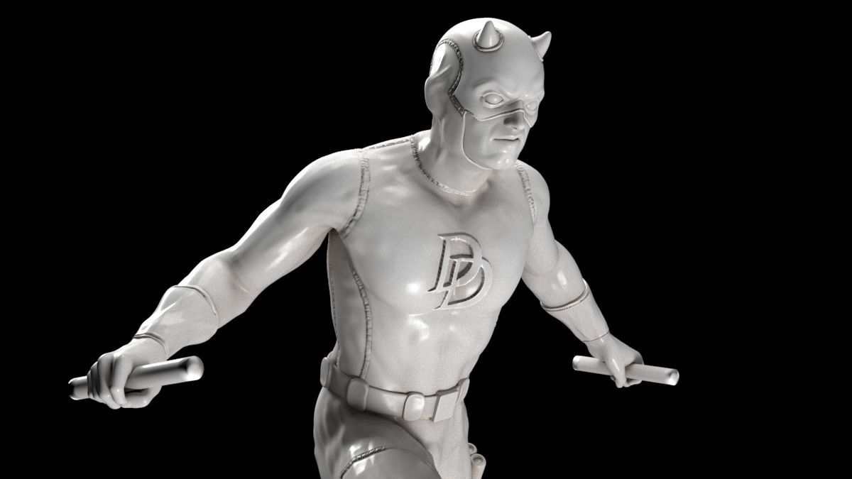 Dare Devil 3D model 3D printable | CGTrader