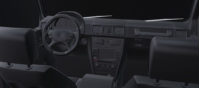 3D model Mercedes Benz g500 VR / AR / low-poly | CGTrader