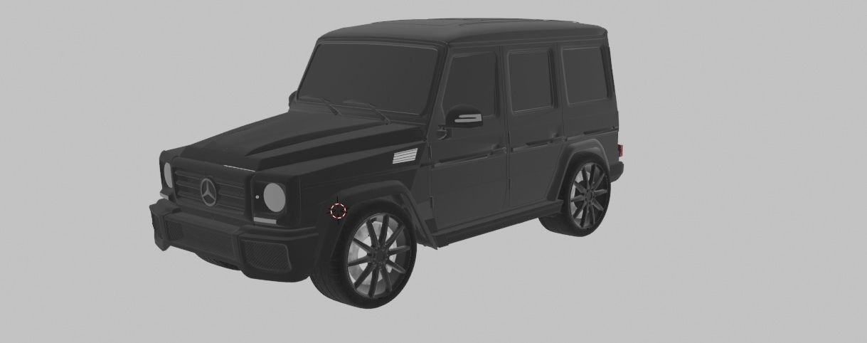 3D model Mercedes Benz g500 VR / AR / low-poly | CGTrader