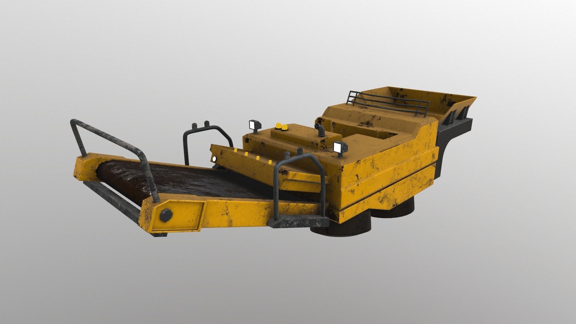 3D model Cyberpunk Work Machines 03 VR / AR / low-poly | CGTrader