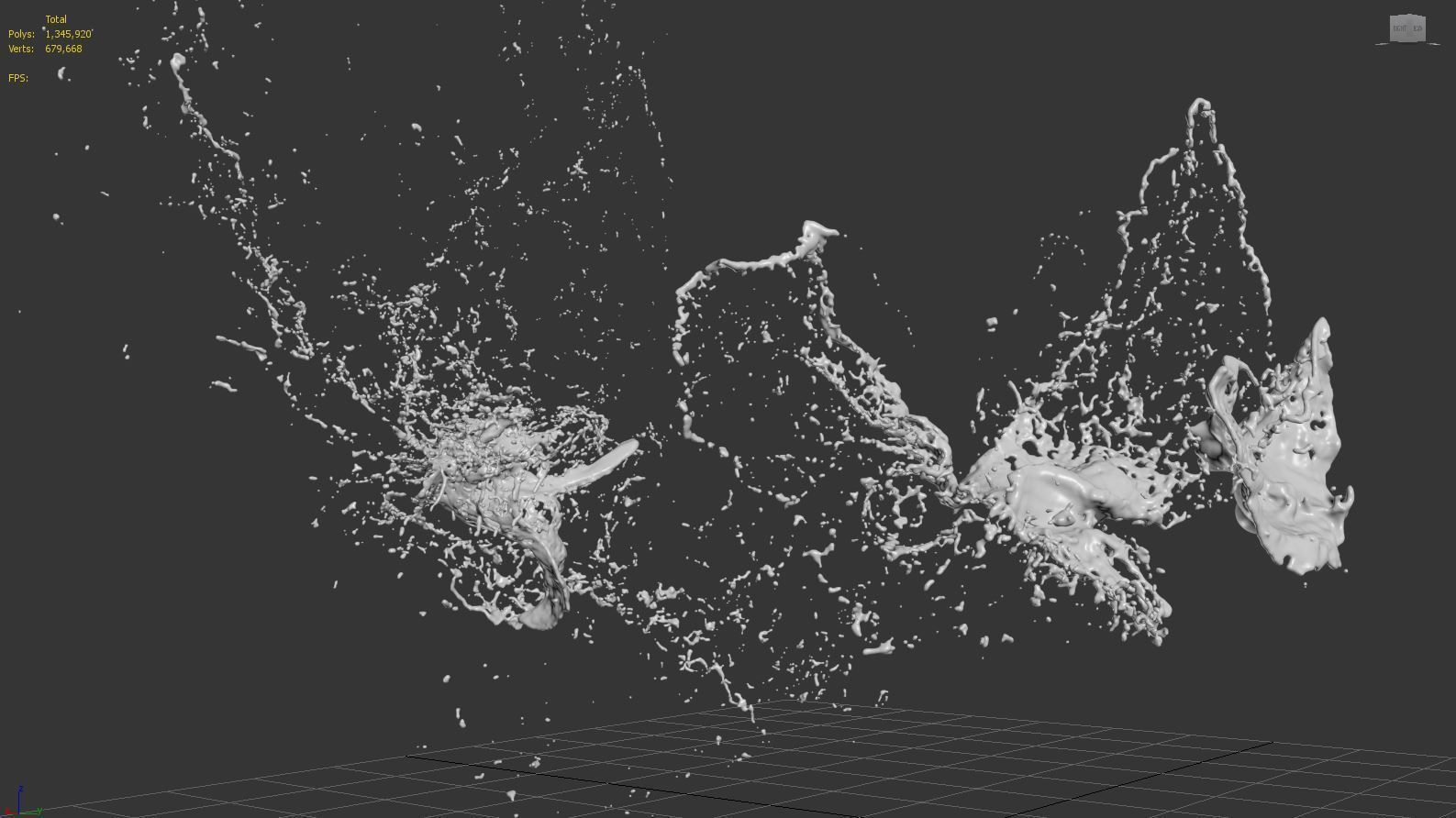 Water Splash Animation 3D model animated | CGTrader