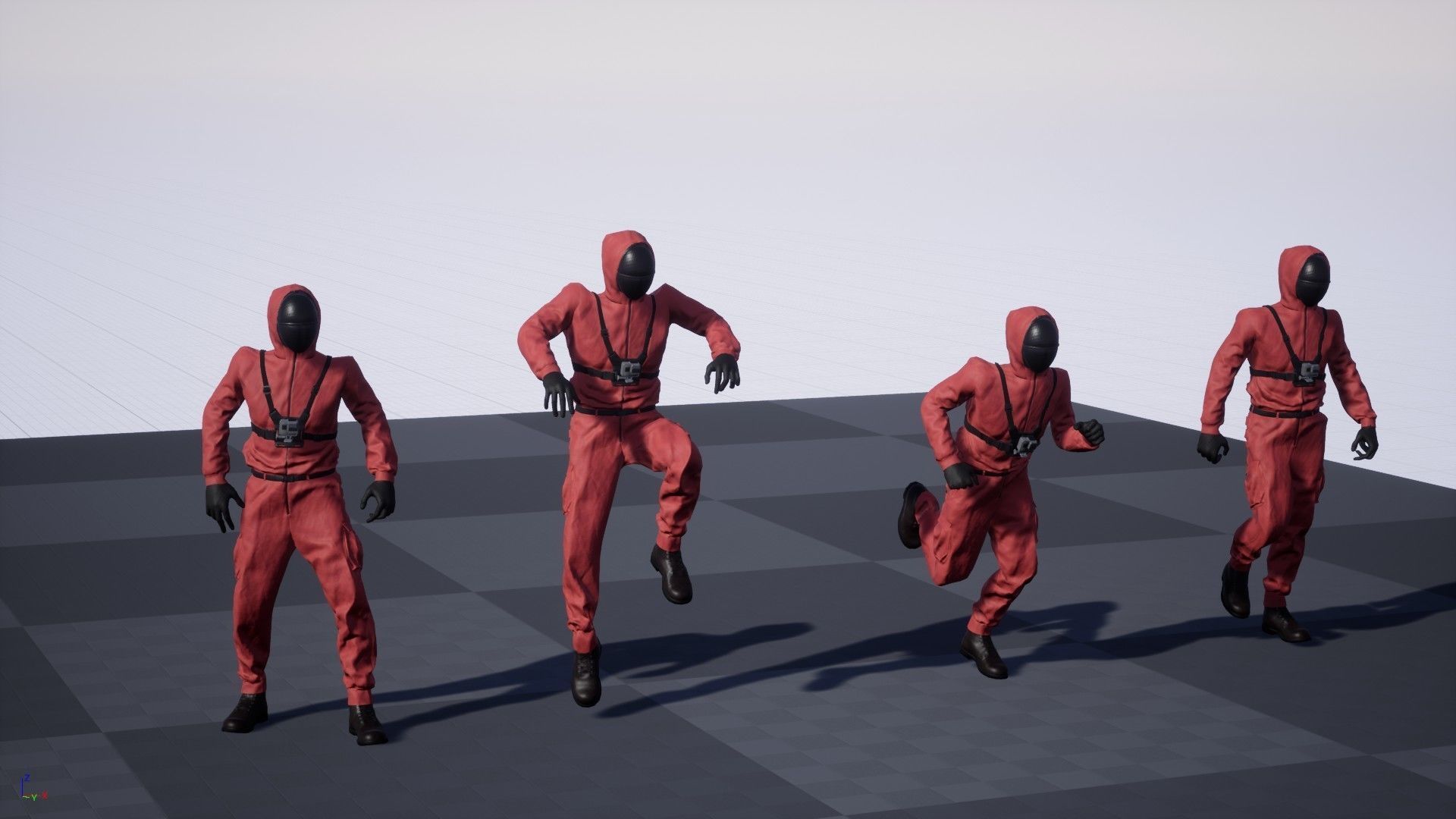 3D model Red Guard VR / AR / low-poly | CGTrader