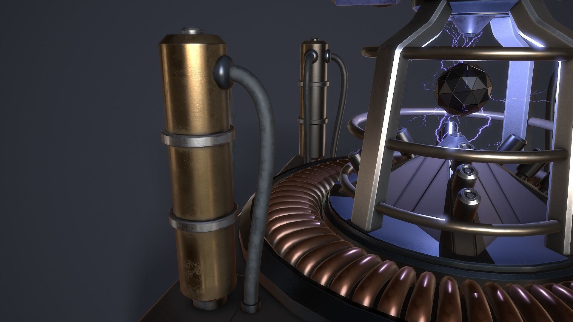 3D model Sci-Fi Reactor Core VR / AR / low-poly animated | CGTrader