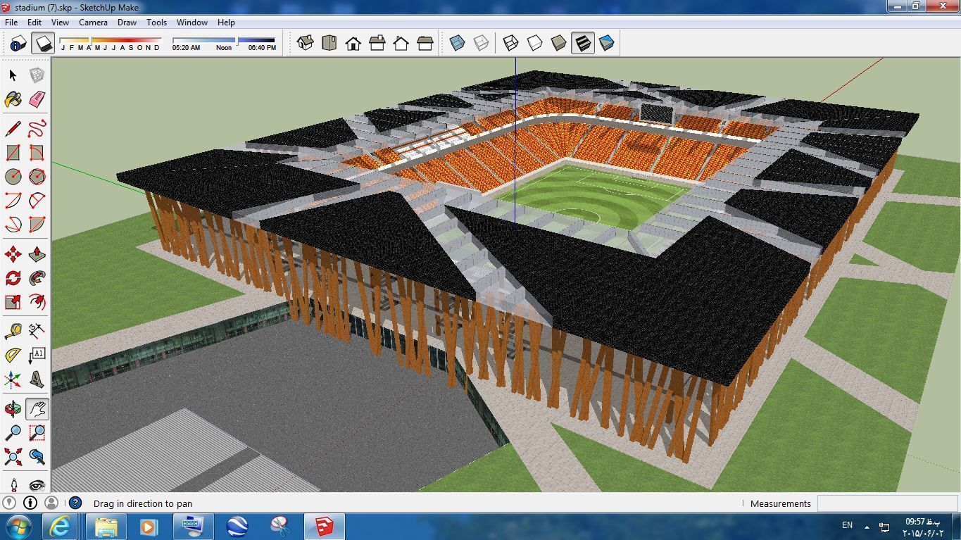 Stadium SKP 07 3D model | CGTrader
