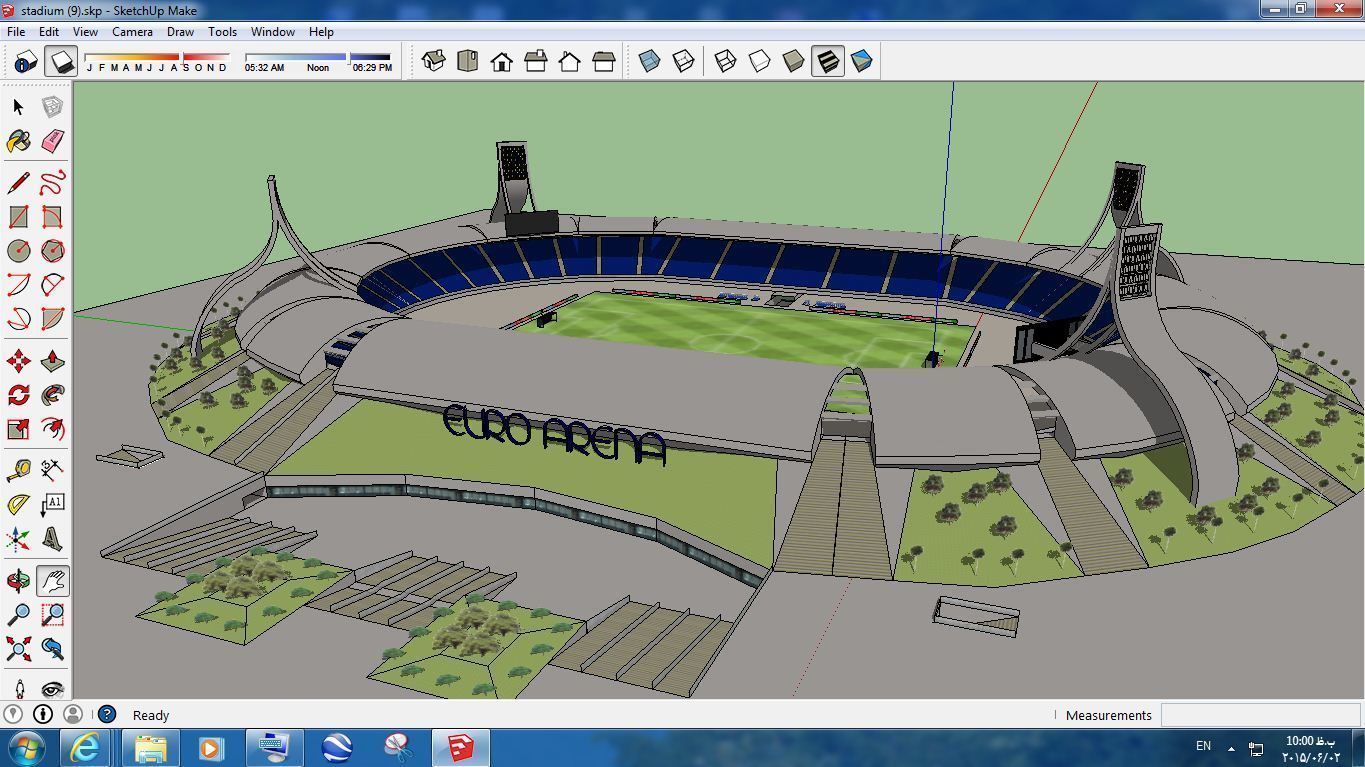 Stadium SKP 09 3D model | CGTrader