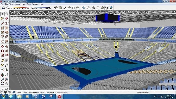 Stadium SKP 11 3D model | CGTrader