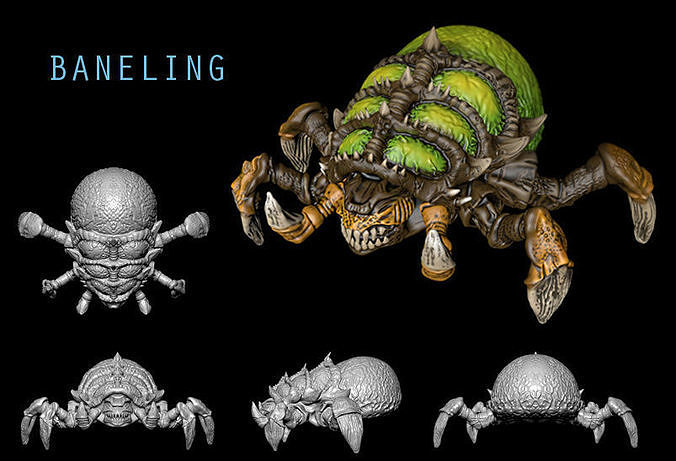 Starcraft 2 Zerg Baneling