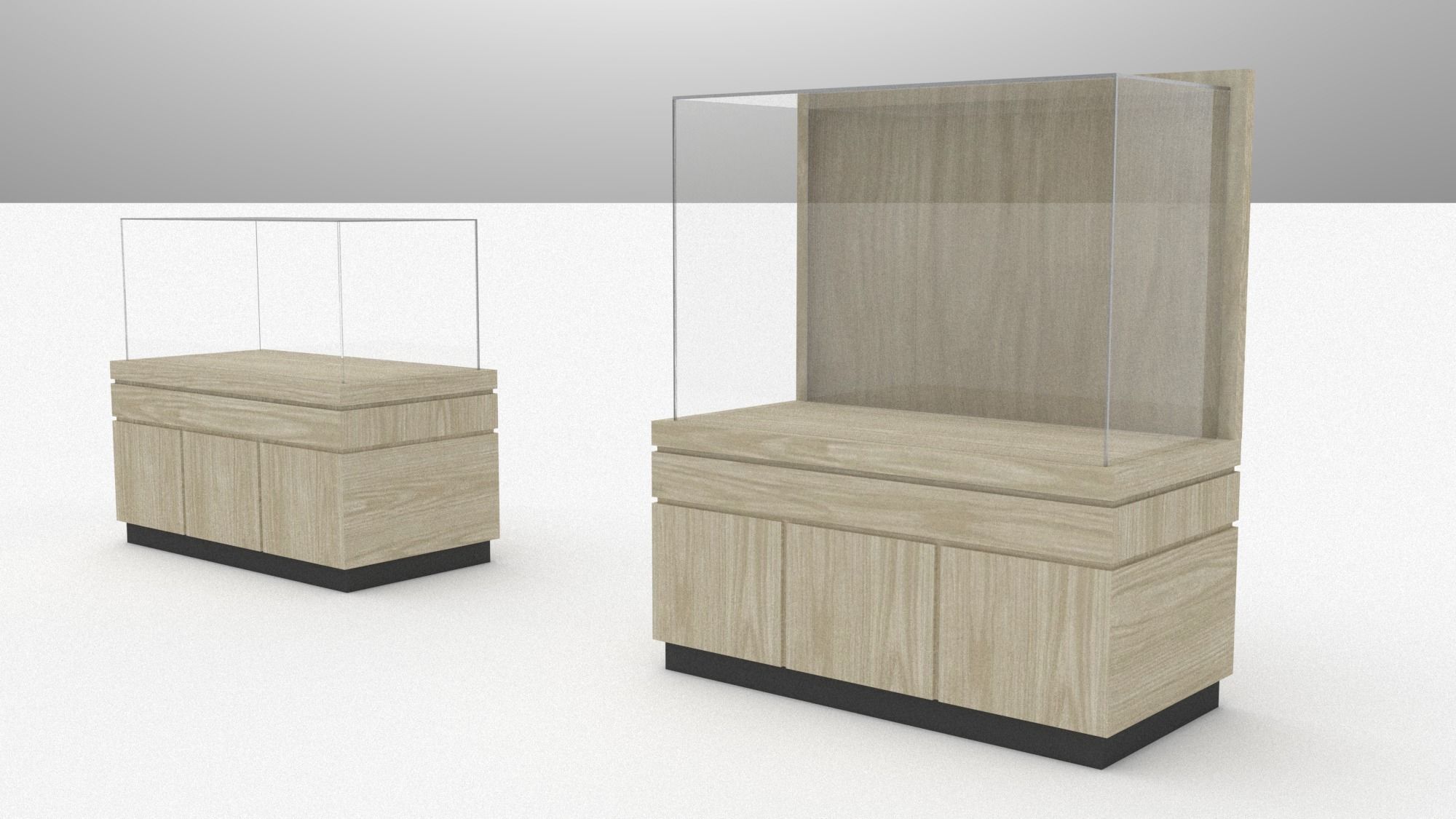 3D model showcase display | CGTrader