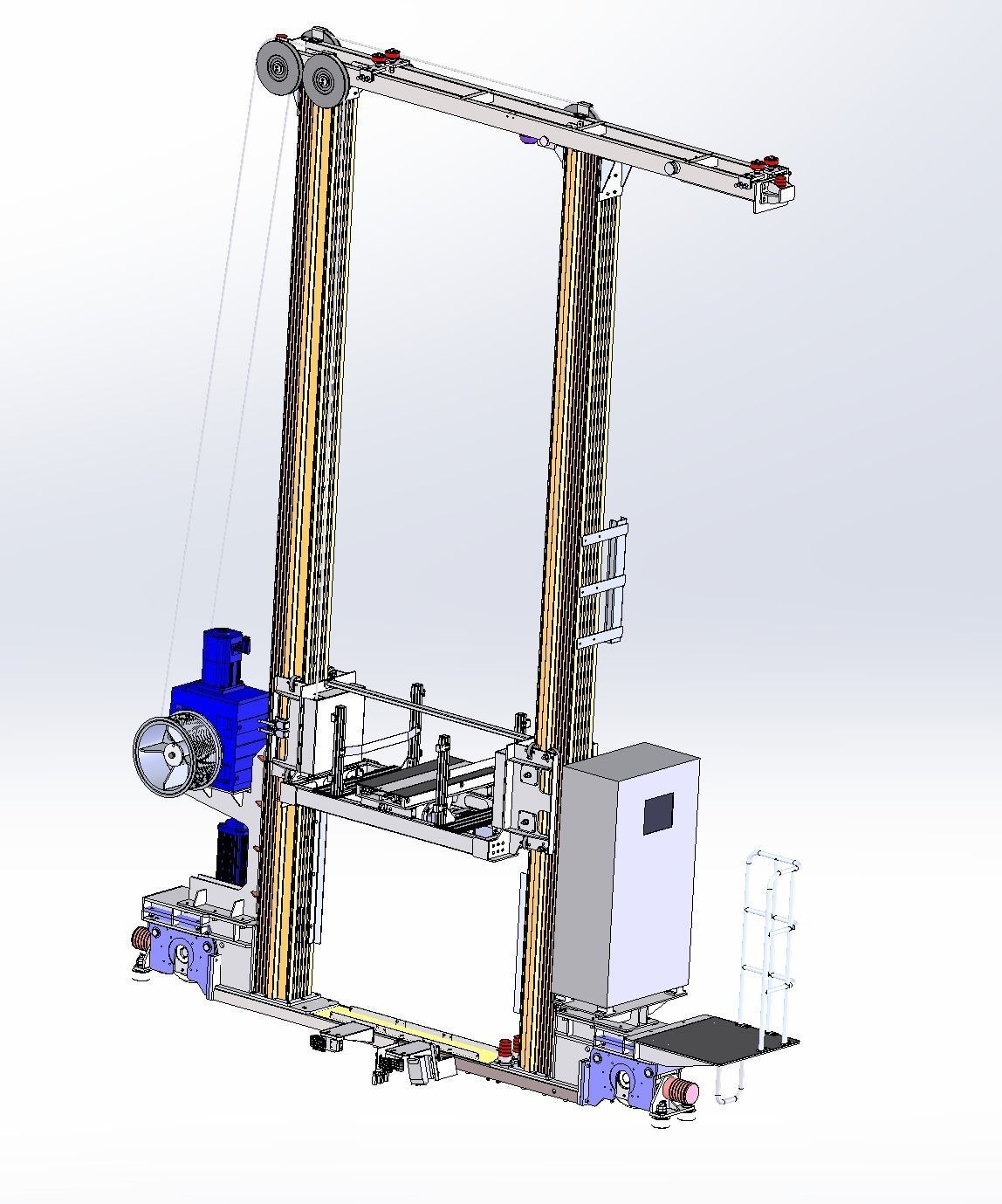 Stacking-machine-assembly 3D model | CGTrader