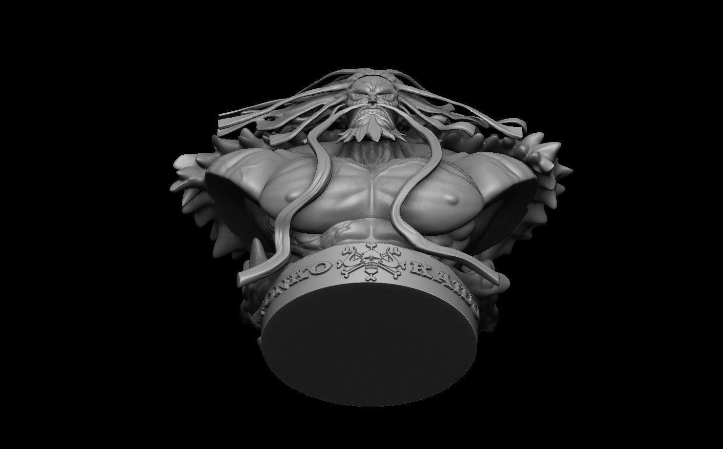 Kaido Bust One piece 3D model 3D printable | CGTrader