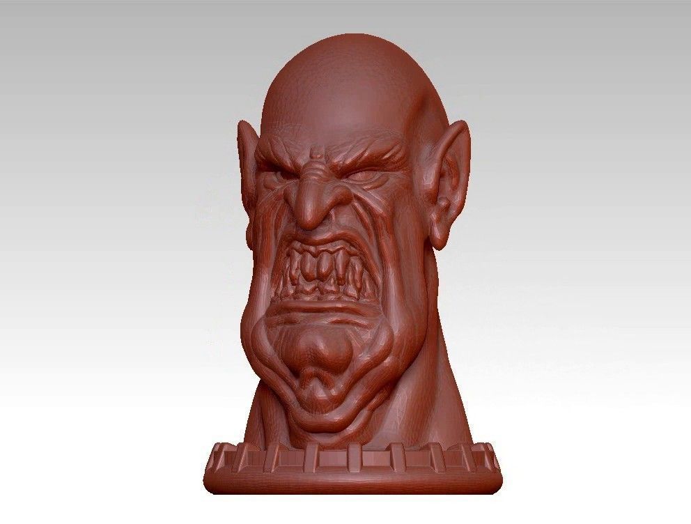 demon head 3D model 3D printable | CGTrader