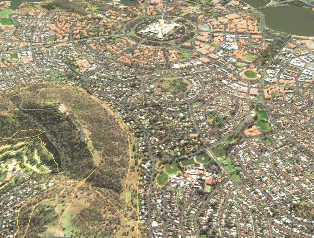 Cityscape Canberra Australia 3D model | CGTrader