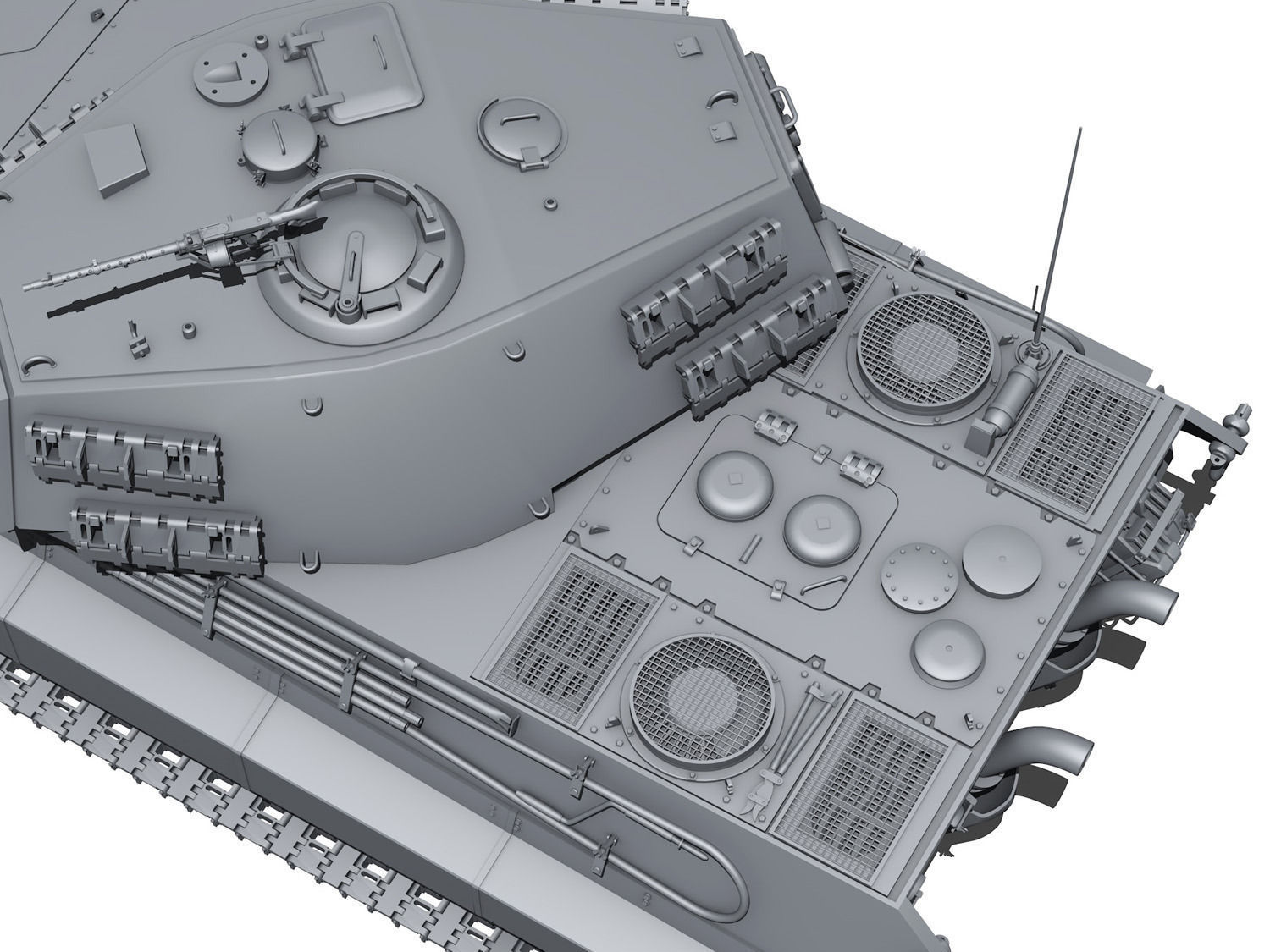Panzerkampfwagen VI - Ausf B - King Tiger 3D model | CGTrader