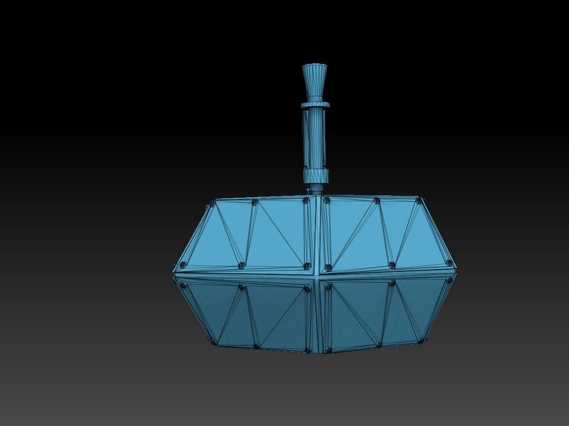 Tank Box Gun Turret 3D model 3D printable | CGTrader