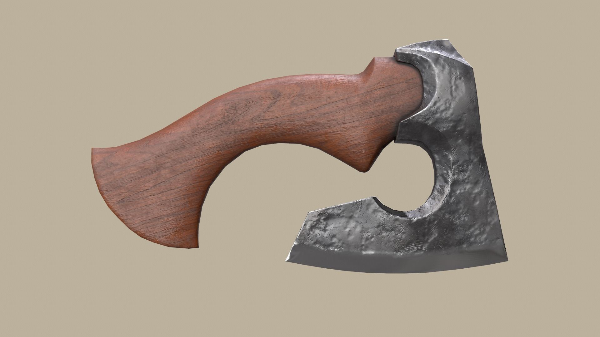 3D model AXE lowpoly model VR / AR / low-poly | CGTrader