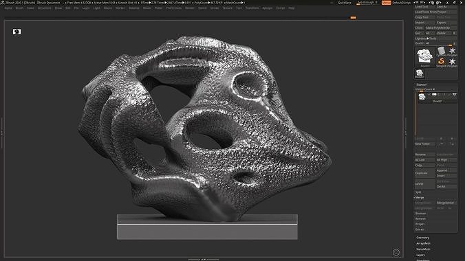 Modern Abstract Decorative sculpture 3d print model 3D model 3D ...