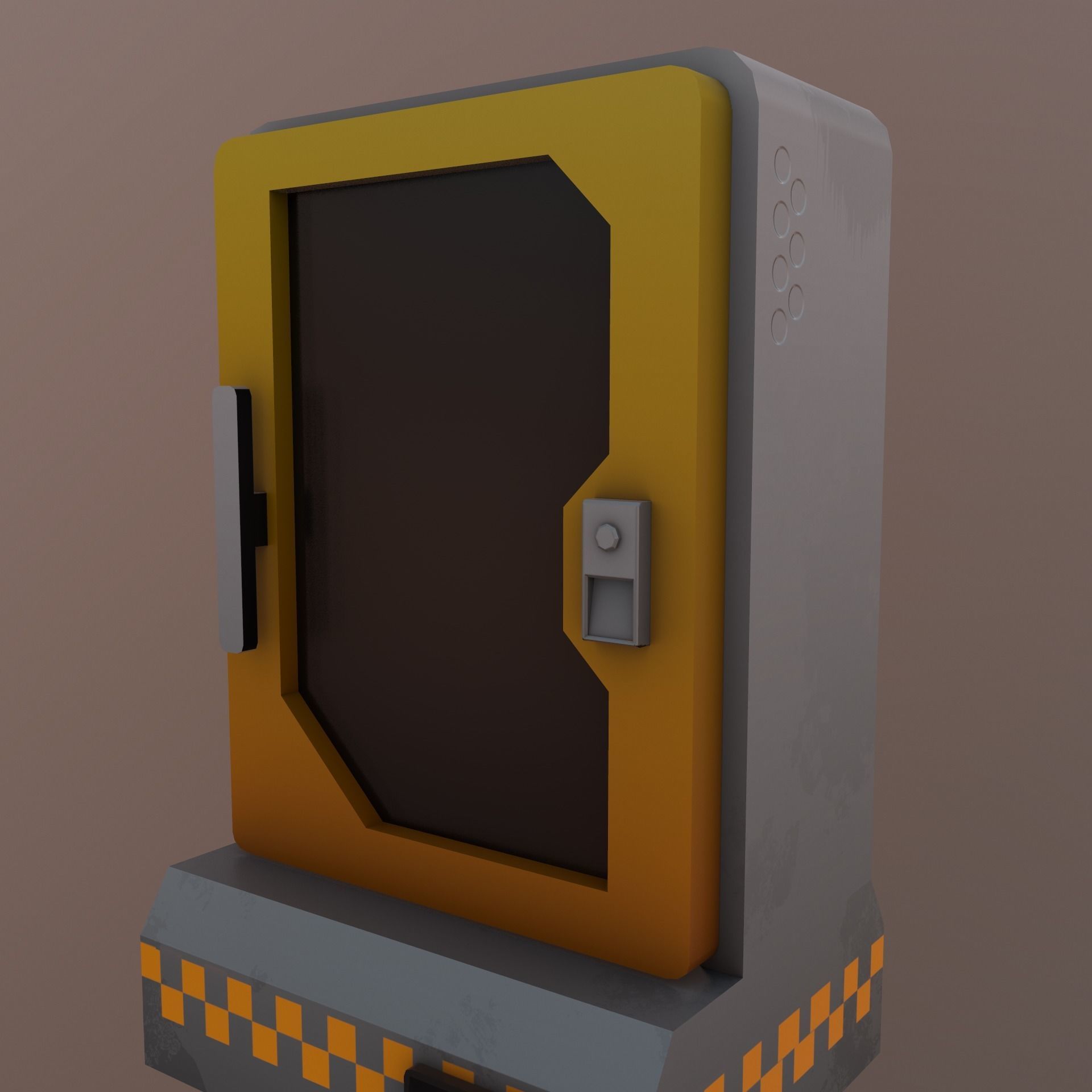 Street Machine props low-poly 3D model | CGTrader