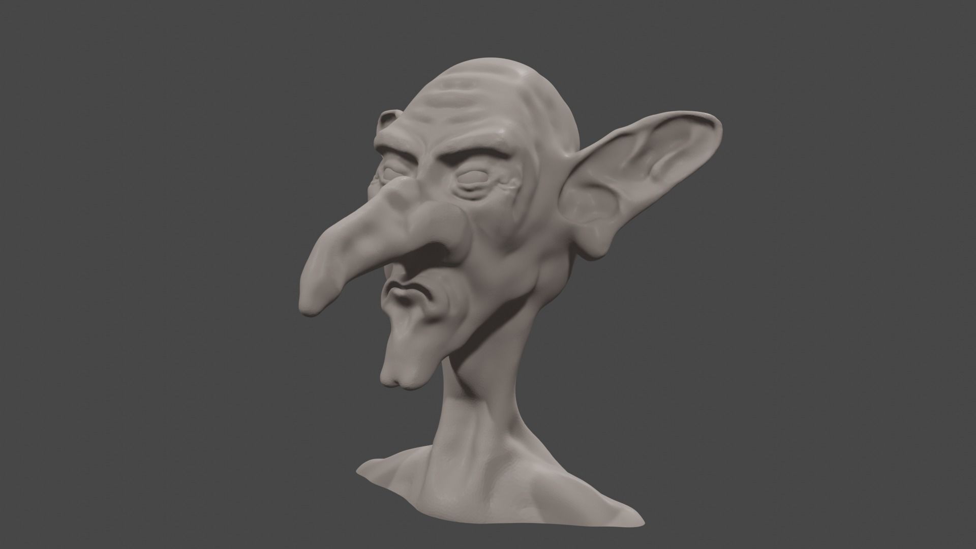 Joseph - the Grumpy 3D model 3D printable | CGTrader