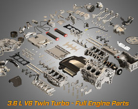 V8 engine 3D Models | CGTrader