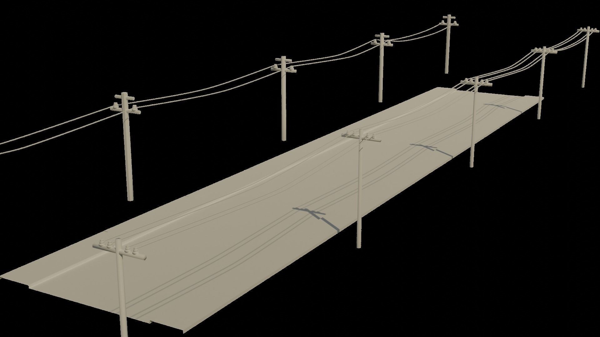 3D model City Street Road Lowpoly Assets Pack VR / AR / low-poly | CGTrader