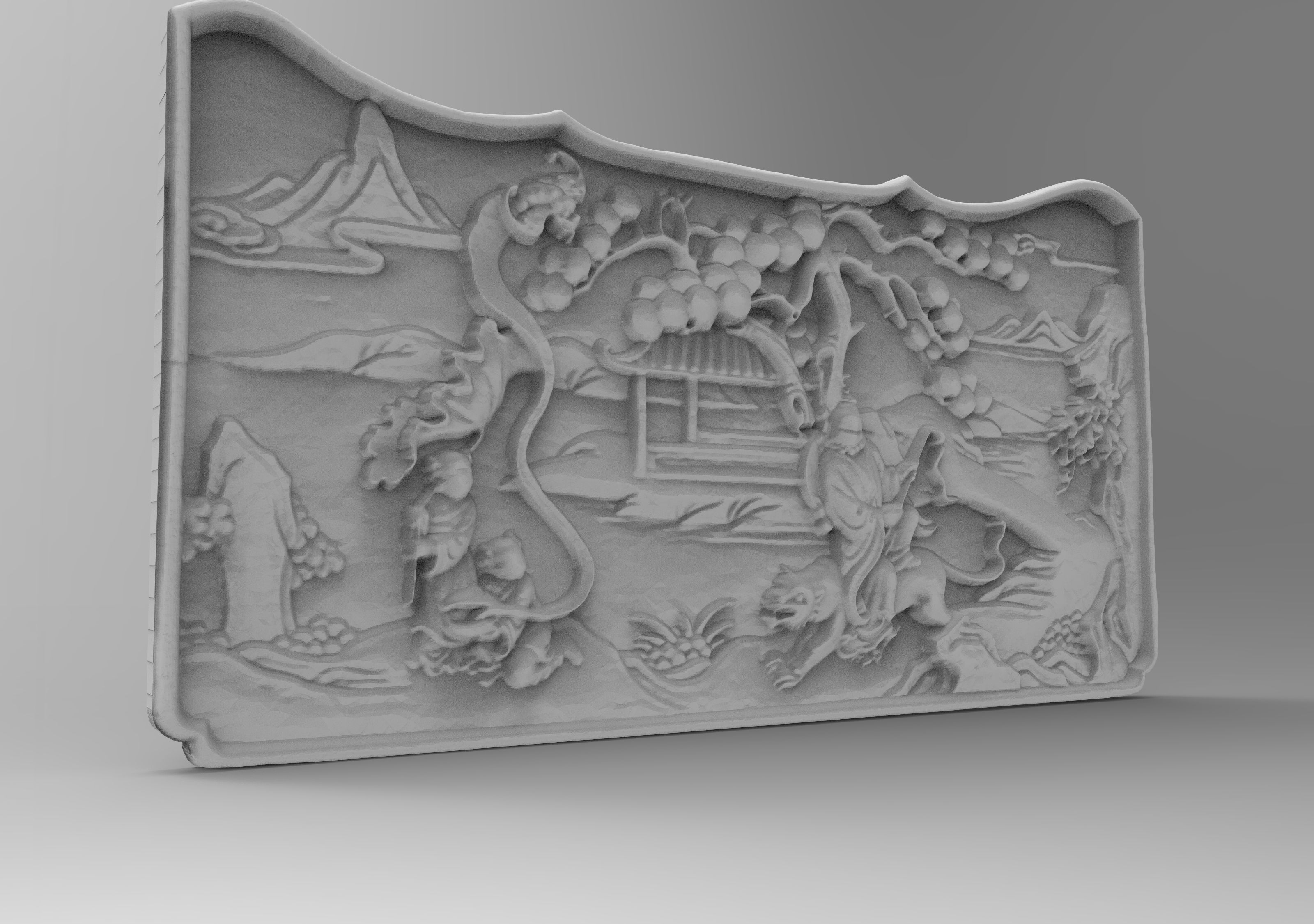 Picture base relief 3D print model 3D model 3D printable | CGTrader