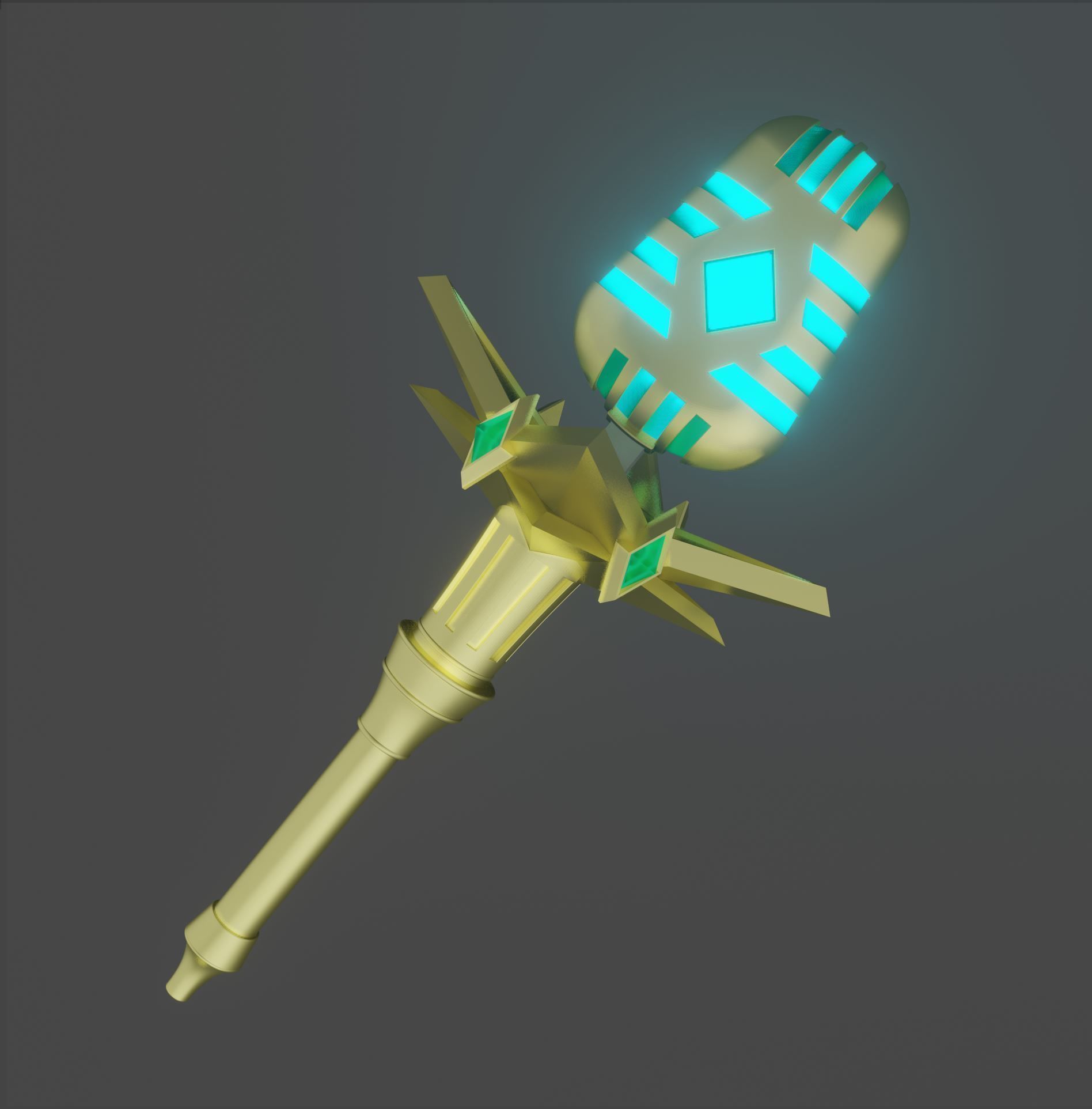 Seraphine microphone Cosplay league of legends lol 3D model 3D ...