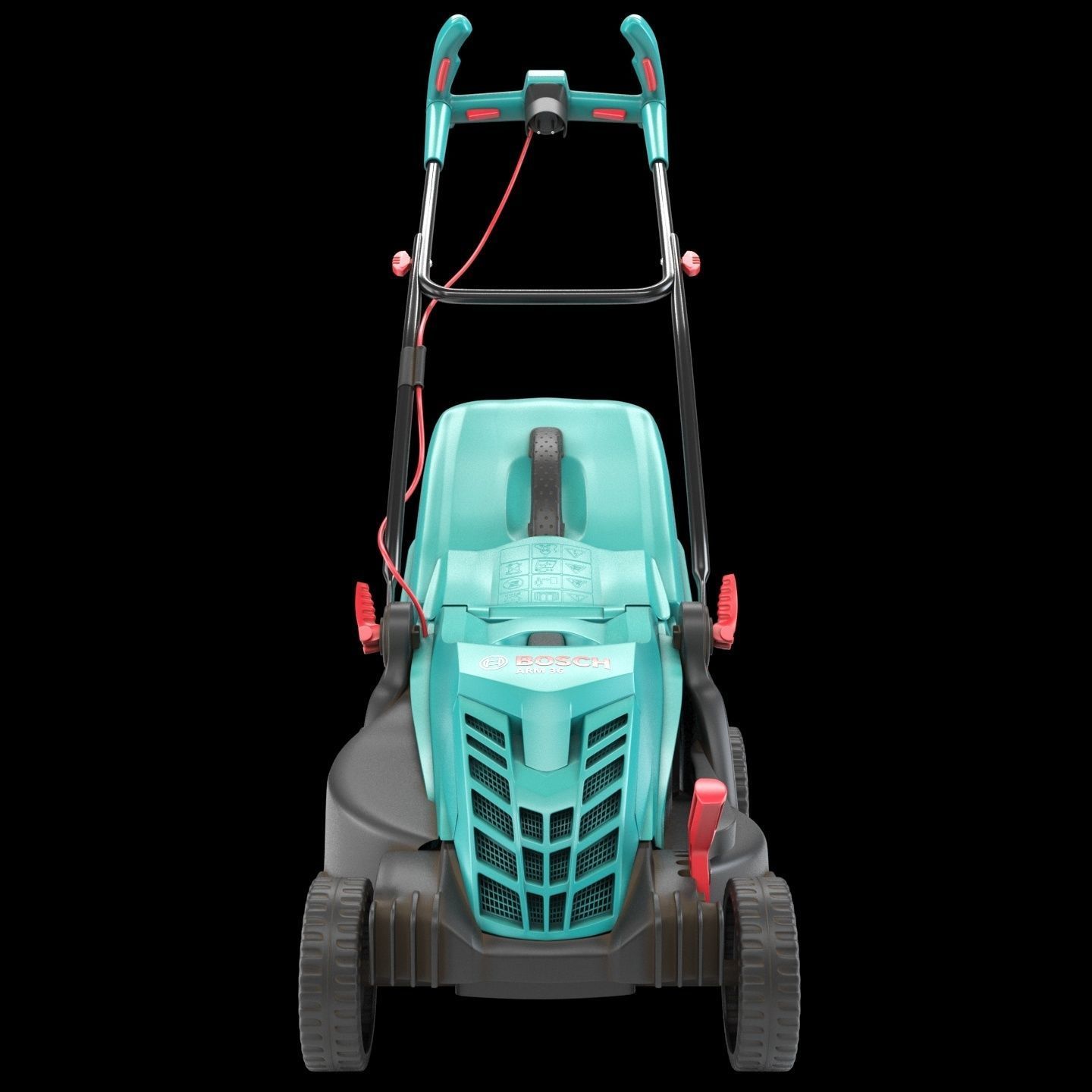 Electric lawn mower BOSCH ARM 36 3D model | CGTrader