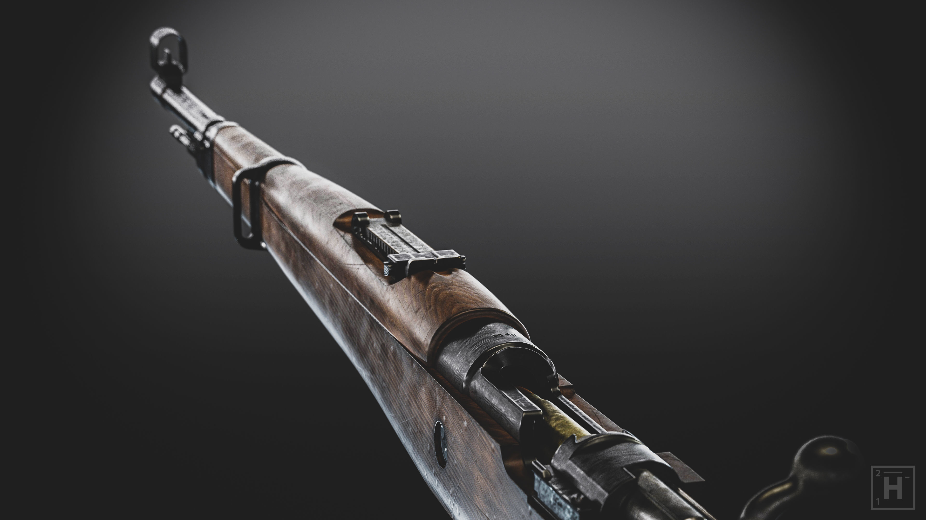 3D model M48 Rifle VR / AR / low-poly | CGTrader